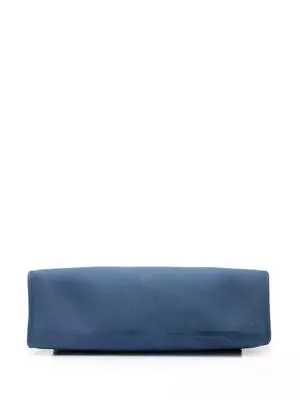 Hermès 2016 Toile Herbag Zip 31 Satchel - Blue