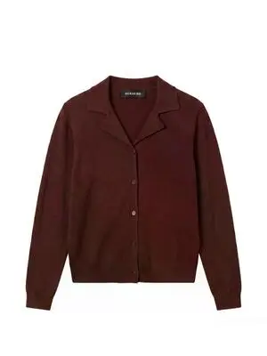 HERSKIND Alton Cashmere Cardigan - Red