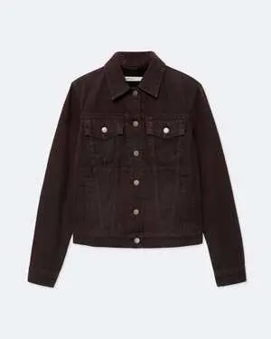ALLSAINTS Regular-fit Flocked Denim Trucker Jacket - Flock