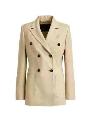 Kiton Double-breasted Prince Of Wales Blazer - Neutrals