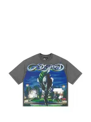 GODSPEED Neighborhood Watch Graphic-print T-shirt - Grey