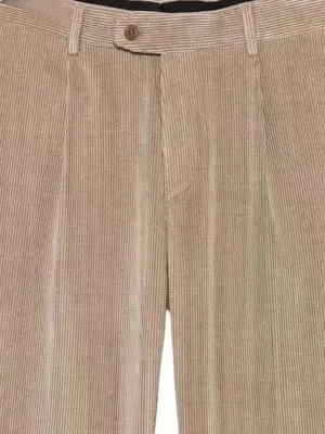 Brioni Pleated Corduroy Trousers