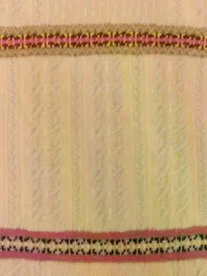 Stella McCartney Fair Isle Cable-knit Scarf