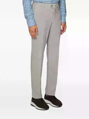 Kiton Belt-loop Logo-patch Tailored Trousers