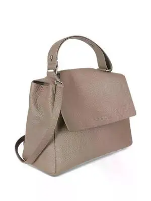 Orciani Midi Borsa Sveva Soft Leather Tote Bag
