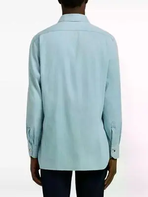 Kiton Spread-collar Shirt