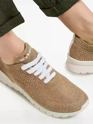 Kiton Fit Lace-up Sneakers - Neutrals
