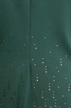Anne Klein One-button Embellished Blazer