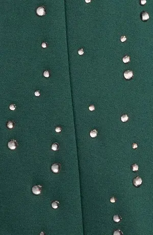 Anne Klein Droplet Embellished One Button Blazer