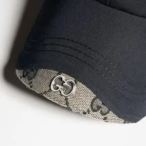 Gucci Cotton Canvas Baseball Hat