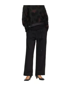 SONG FOR THE MUTE Hakama Drawstring Straight-leg Trousers
