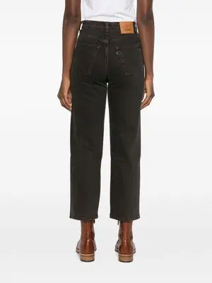 LEVI'S Logo Patch Straight-leg Jeans