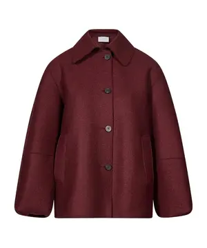 Harris Wharf London Long-sleeve Casual Jacket - Red