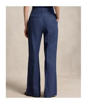 Polo Ralph Lauren High-rise Flared Trousers - Blue