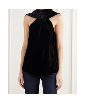 Simkhai Scarlett Velvet Top