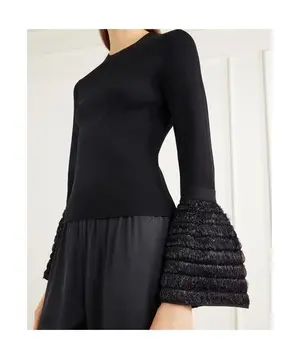 Simkhai Maggie Ribbed Knit Top