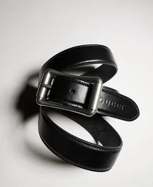 Gucci Reversible Belt With Roller Buckle