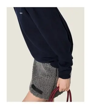 Miu Miu Fleece Miniskirt
