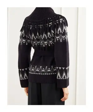 Simkhai Anaise Souffel Island Wool-blend Cardigan