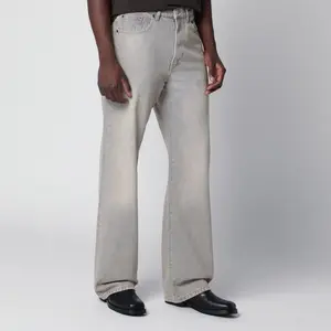 JEANERICA Vega Logo-patch Straight-leg Jeans