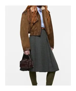 Acne Studios Suede Bomber Jacket