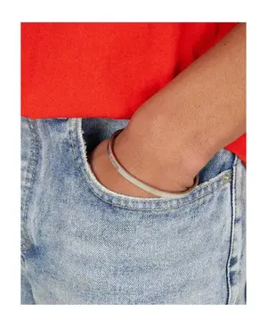 MAISON MARGIELA Logo Engraved Bracelet