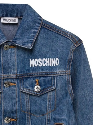 Moschino Teddy-print Denim Jacket