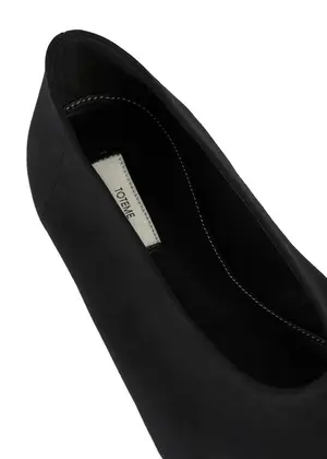 TOTEME Pointed-toe Ballet Flats