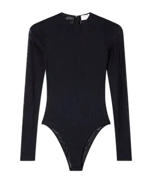 Emilio Pucci Marmo-pattern Long-sleeve Bodysuit