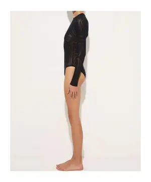 Emilio Pucci Marmo-pattern Long-sleeve Bodysuit