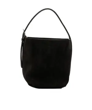 TOTEME Suede Bucket Bag - Brown