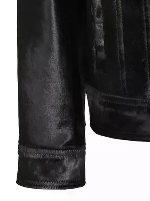 SALVATORE SANTORO Pony-hair Leather Jacket