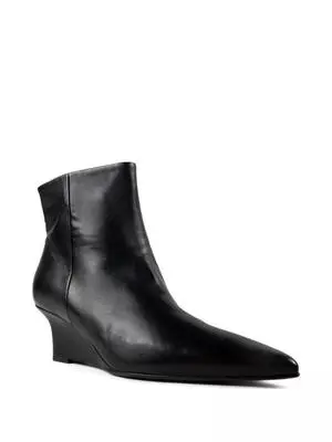 CHUCKIES Pointed-toe Wedge Ankle Boots