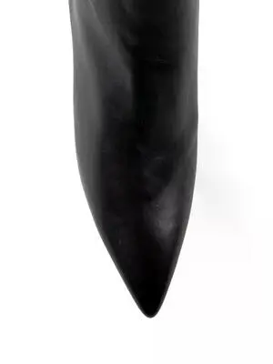 CHUCKIES Pointed-toe Wedge Ankle Boots