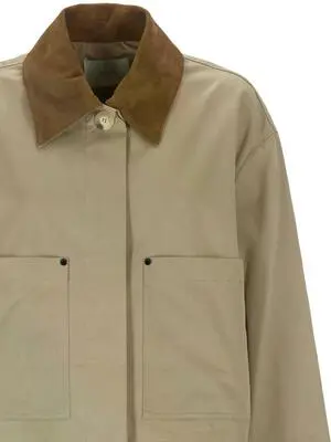 JOSEPH Aitna Contrast-collar Jacket