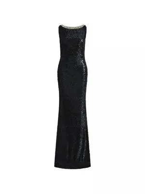 Rebecca Vallance Cambridge Sleeveless Gown - Blue