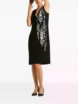 Kiton Hand-embroidered Sleeveless Midi Dress
