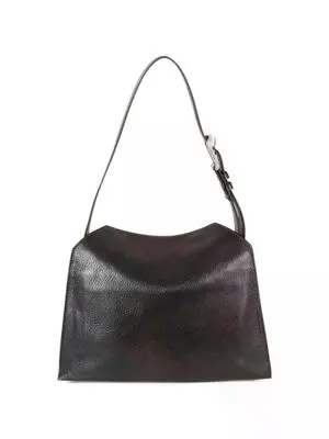 Orciani Small Trinity Lagoon Logo-plaque Shoulder Bag