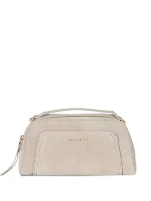 Orciani The Address 26 Nabucco Leather Shoulder Bag - Neutrals