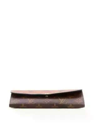 LOUIS VUITTON Emilie Wallet Reverse Monogram Canvas Small Wallets