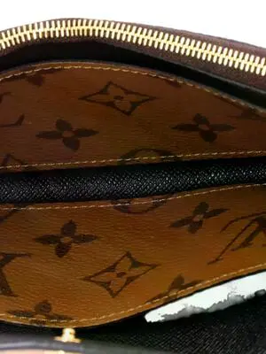LOUIS VUITTON Emilie Wallet Reverse Monogram Canvas Small Wallets