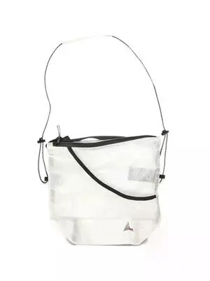 ROA Logo-print Messenger Bag - White