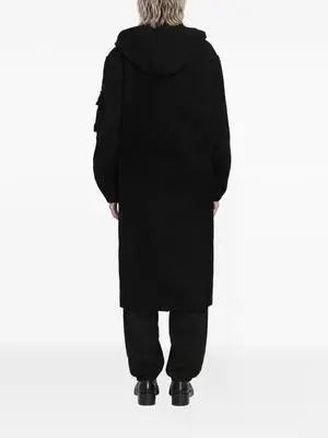 Yohji Yamamoto Hooded 3-pocket Coat