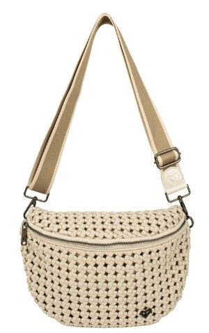 PRENELOVE New: Lambton Woven Hand Knotted Crossbody Bag Espresso - Brown