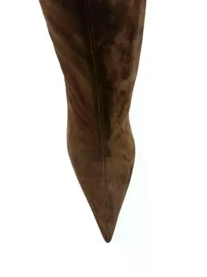 CHUCKIES Pointed-toe Over-the-knee Boots