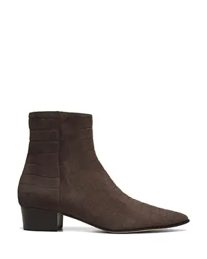 ARTEANA Brera Croco 30 Bootie - Ebano