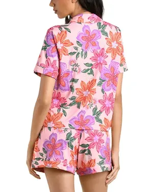 La Blanca Ornate Blooms Short Pajama Set
