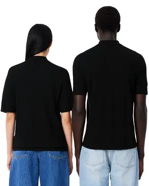 Lacoste Short Sleeved Merino Wool Polo Sweater