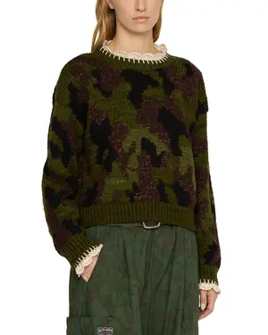 Sea Channing Wool Crewneck Sweater