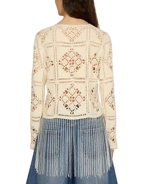 Sea Danica Crewneck Cardigan Sweater